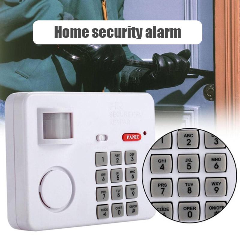 New Wireless Door Alarm For Shed Garage Caravan Security Keypad Alarm ...