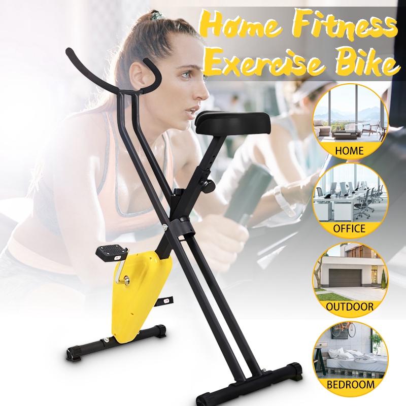 Купити Black+Yellow Indoor Exercise Bike Elliptical Trainer Cyclette ...
