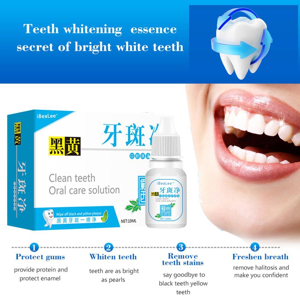 Buy Teeth Whitening Essence Serum Remove Plaque & Stains Breath Liquid ...