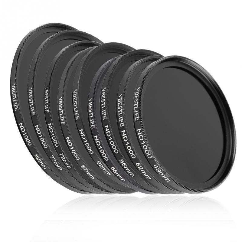 Buy Ultra Slim Optical Glass Multiple Coated Neutral Density Nd1000 Nd ...