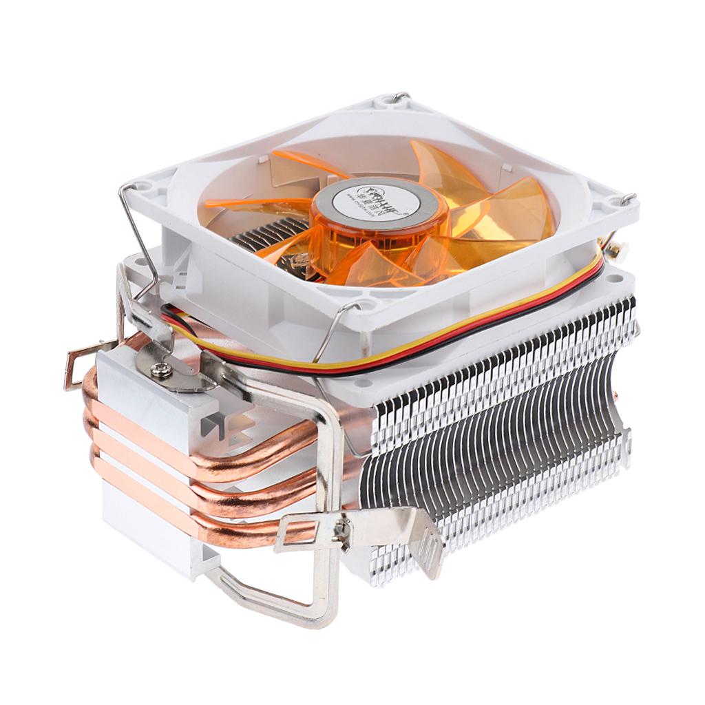 Buy Aluminum CPU Cooler with Cooling Fan Radiator Heatsink 3 Pipes for ...