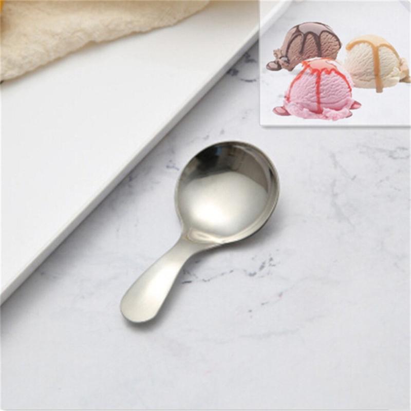 Buy Short Handle Baby Spoon Creative Cute Stainless Steel Children ...