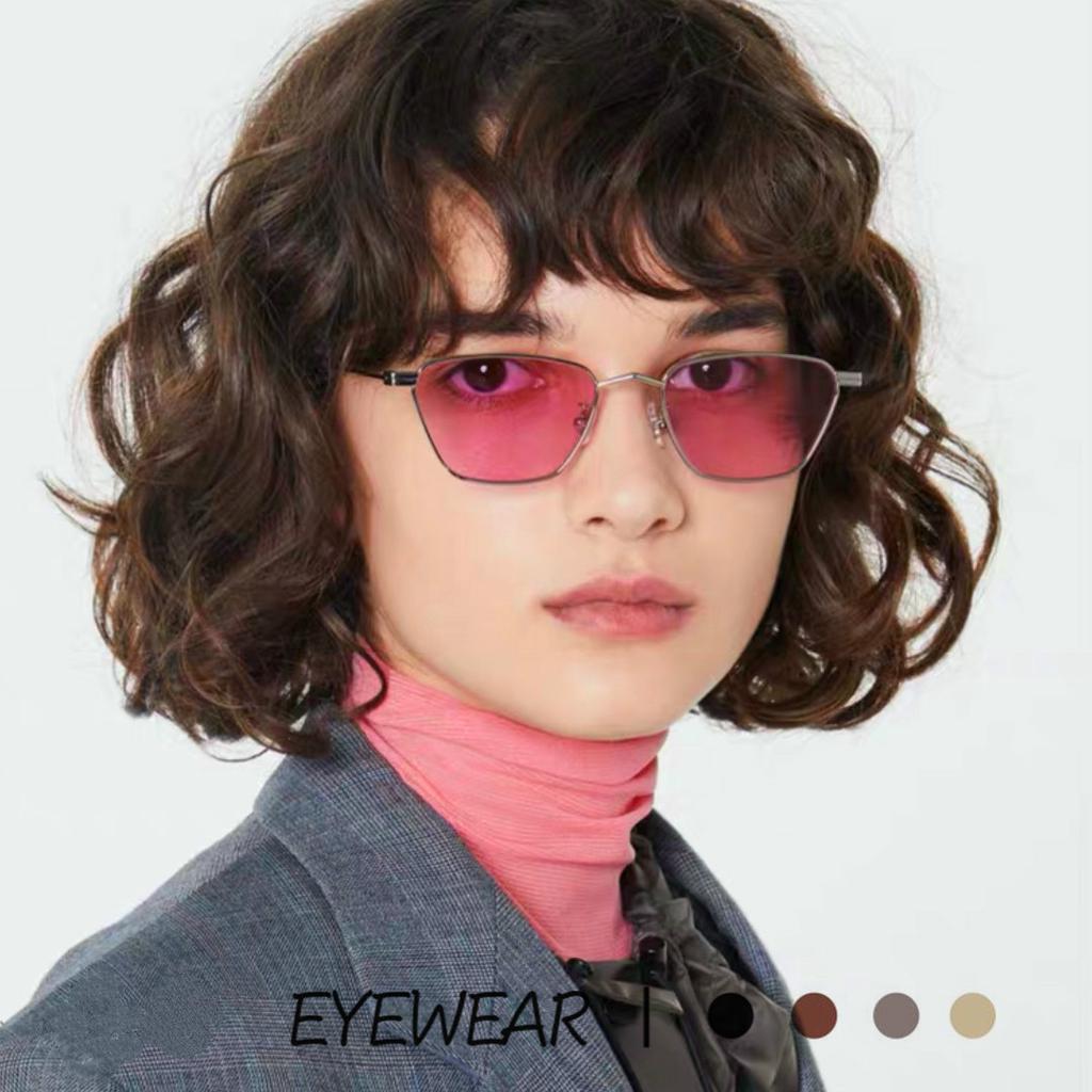 Buy Eye Accessories Frameless Trendy Sunglasses Small Box Eyeglasses UV ...