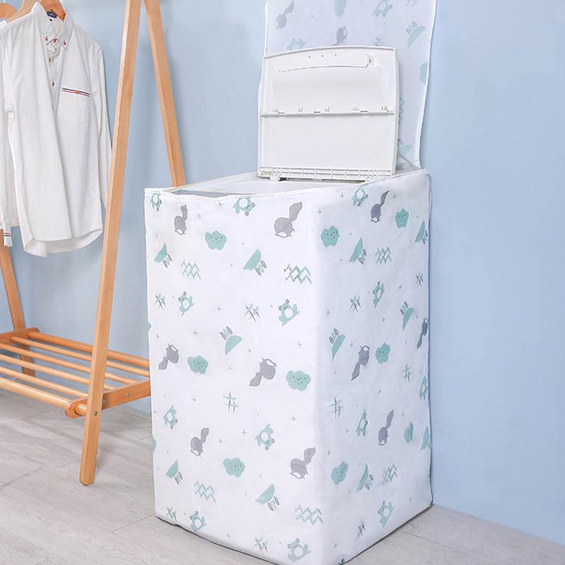 Buy Washing Machine Cover Fox Wolf Waterproof Zippered Dust Cover ...