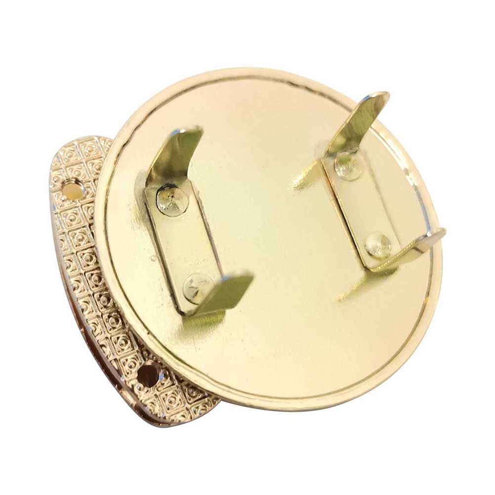 Buy 4pcs Bag Locks Buckle Wallet Closure with Spiral Closure Handcraft ...