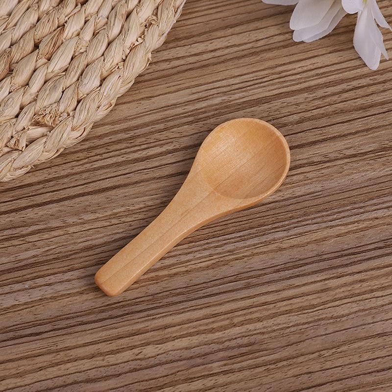 Buy 8Cm Manual Small Wooden Spoon Powder Wooden Spoon Milk Powder Spoon ...