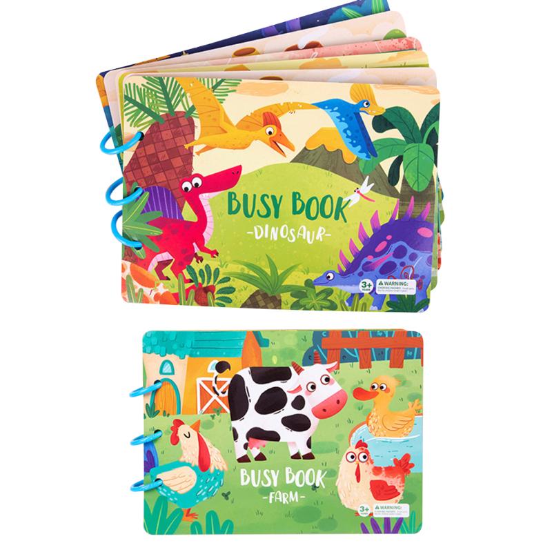 Cheap Busy Book For Preschool Children Enlightenment Early Educational ...