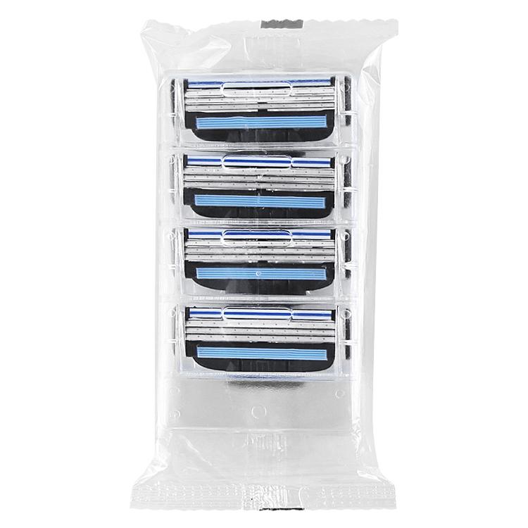 Buy New 4PCS Razor New Blades For Gillettee Mache 3 Turbo Safety Manual ...