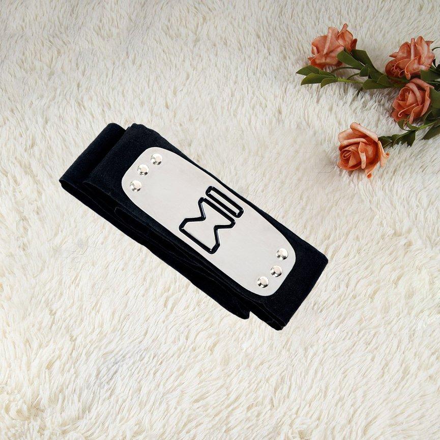 AH Anime Naruto Headband Rojo Village Logo Konoha Uchiha Itachi Kakashi ...