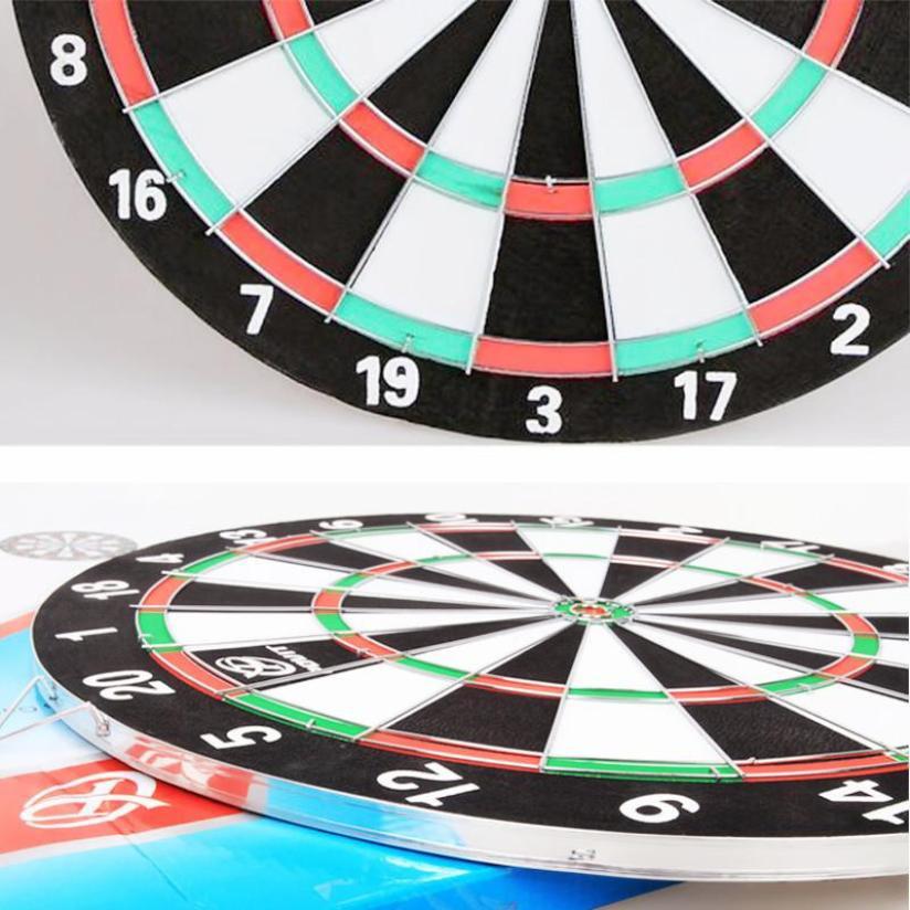 Buy 40cm Darts Plate Double-sided Flocking Dart Board Professional Suit ...