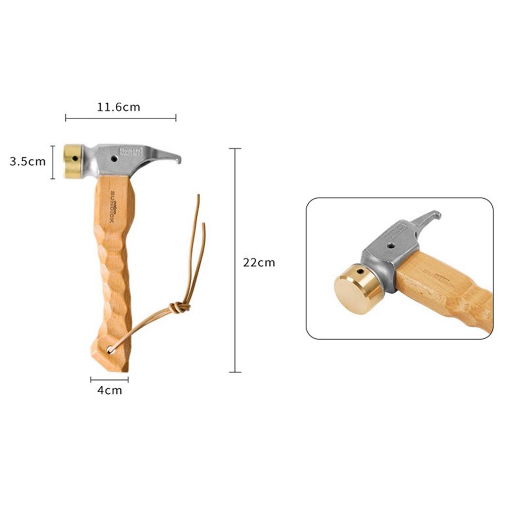 Cheap SUNDICK Outdoor Mountaineering Tent Hammer Multifunctional ...