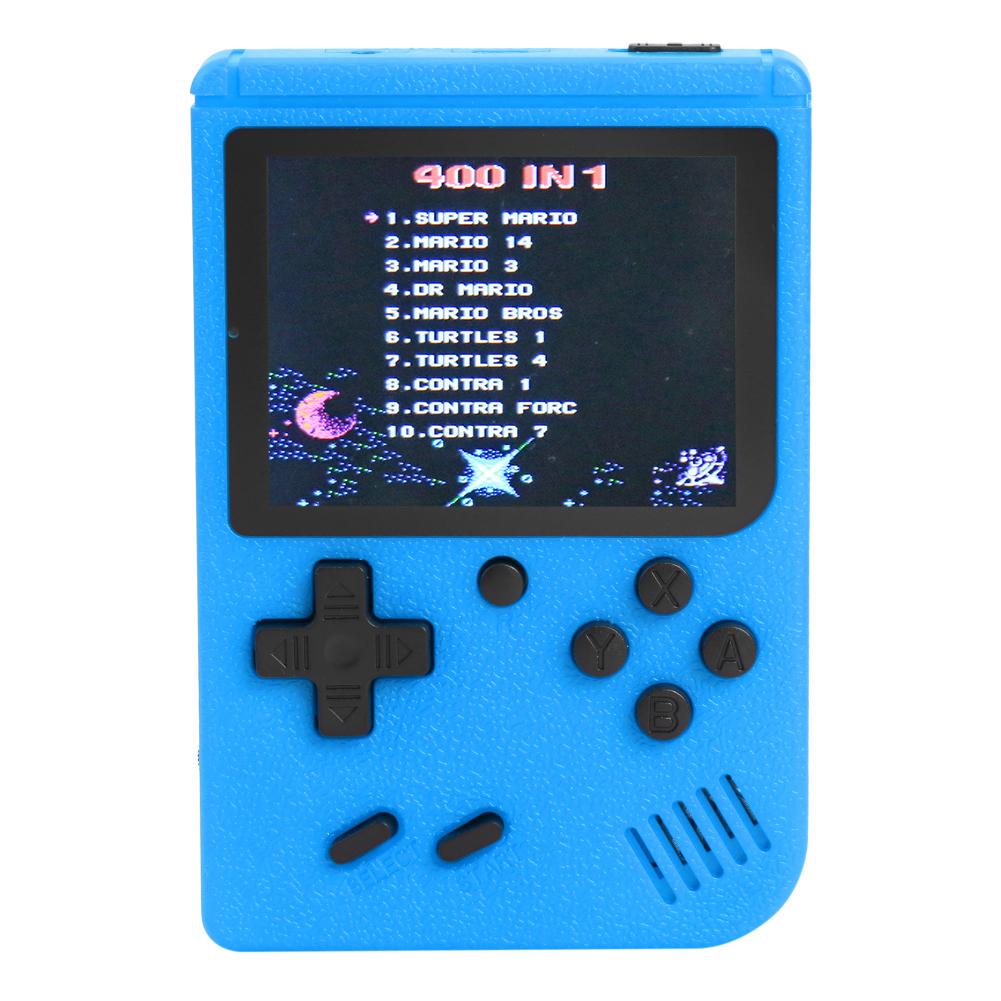 Buy 3 Inch Handheld Retro FC Game Console Built-in 400 Games 8 Bit Game ...