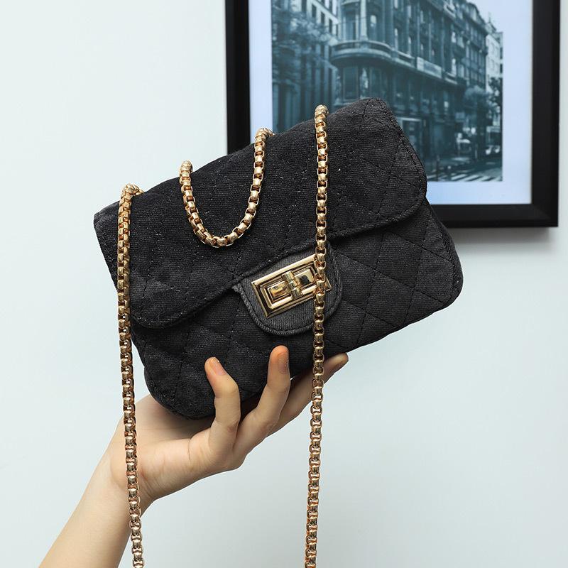 Satın alın Korean Version of Fairy Gradient Denim Ins Chain Bag ...