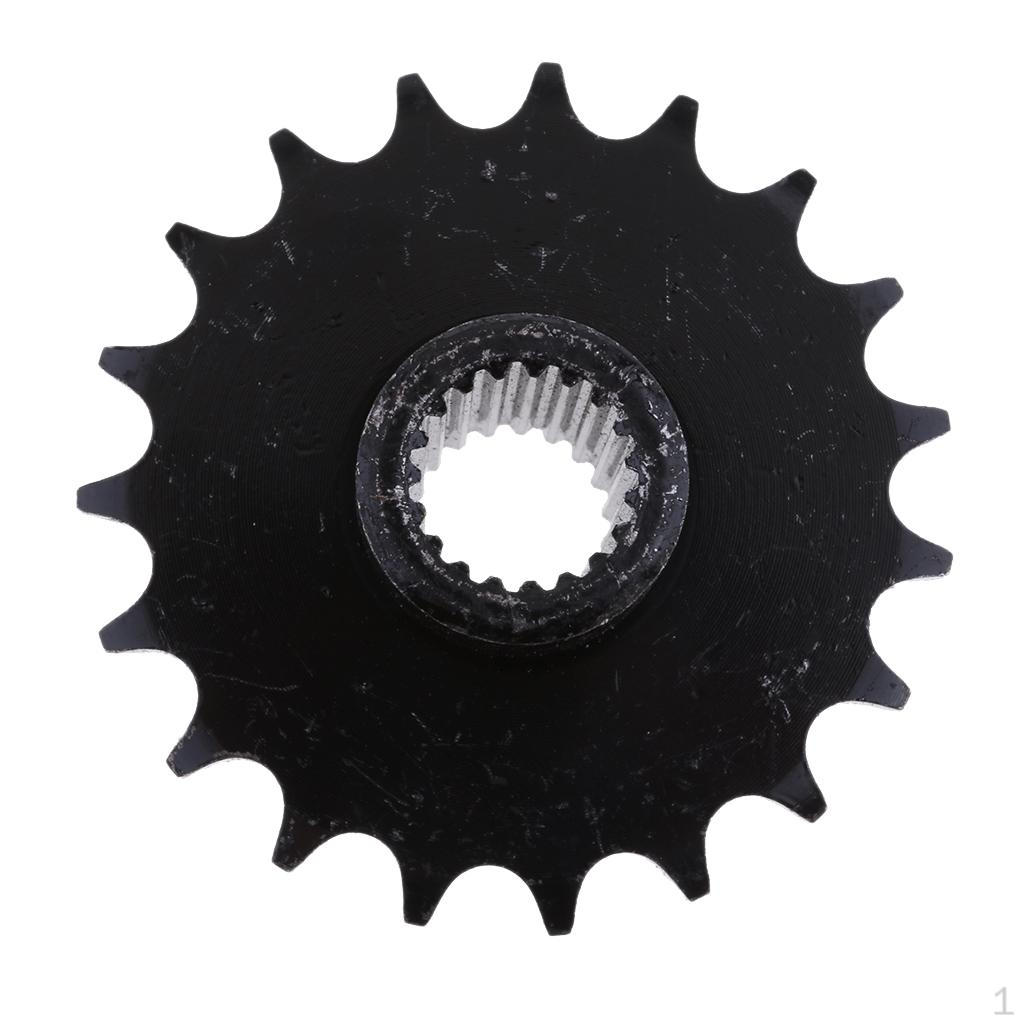Buy 19 Teeth 428 Front Chain Sprocket Cog Gy6 125 150cc Quad Dirt Bike ...
