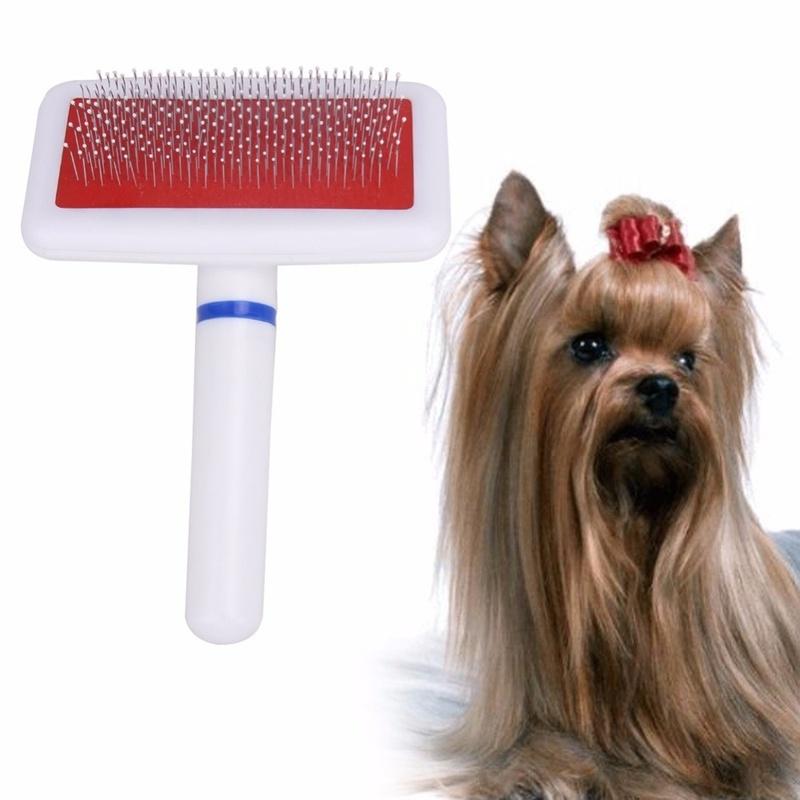 Buy Pet Dog Needle Comb for Dogs Cat Gilling Brush Dog Rake Comb Bath ...