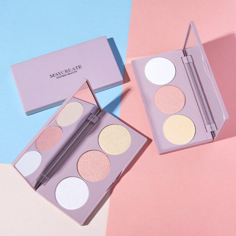 Buy 3-color Face Makeup Cream Brighten Skin Color Cover Blemishes ...