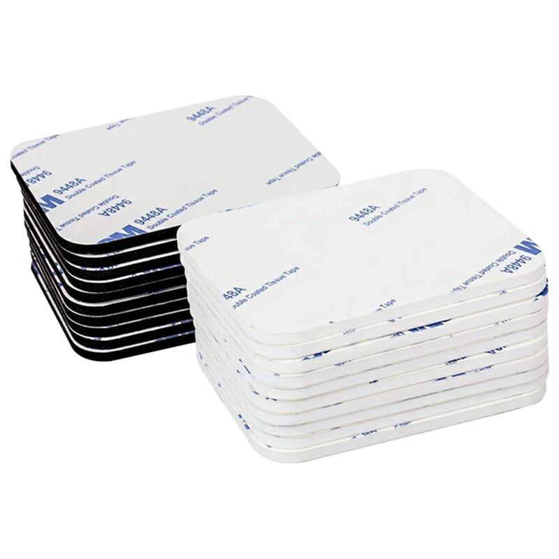 Buy 50pcs 3m Strong Double Sided Black Foam Tape Pad Mounting Rectangle ...