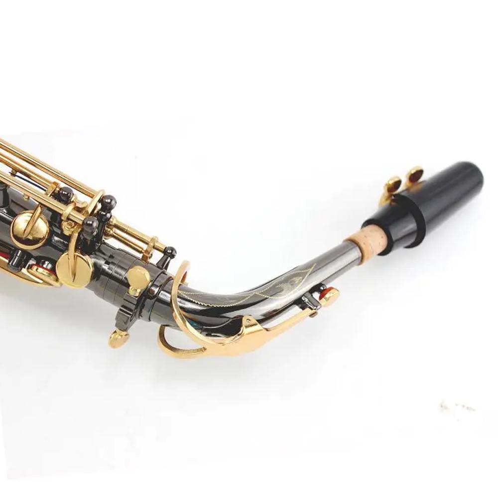 Cheap Professional black nickel gold E-flat alto saxophone black brass ...