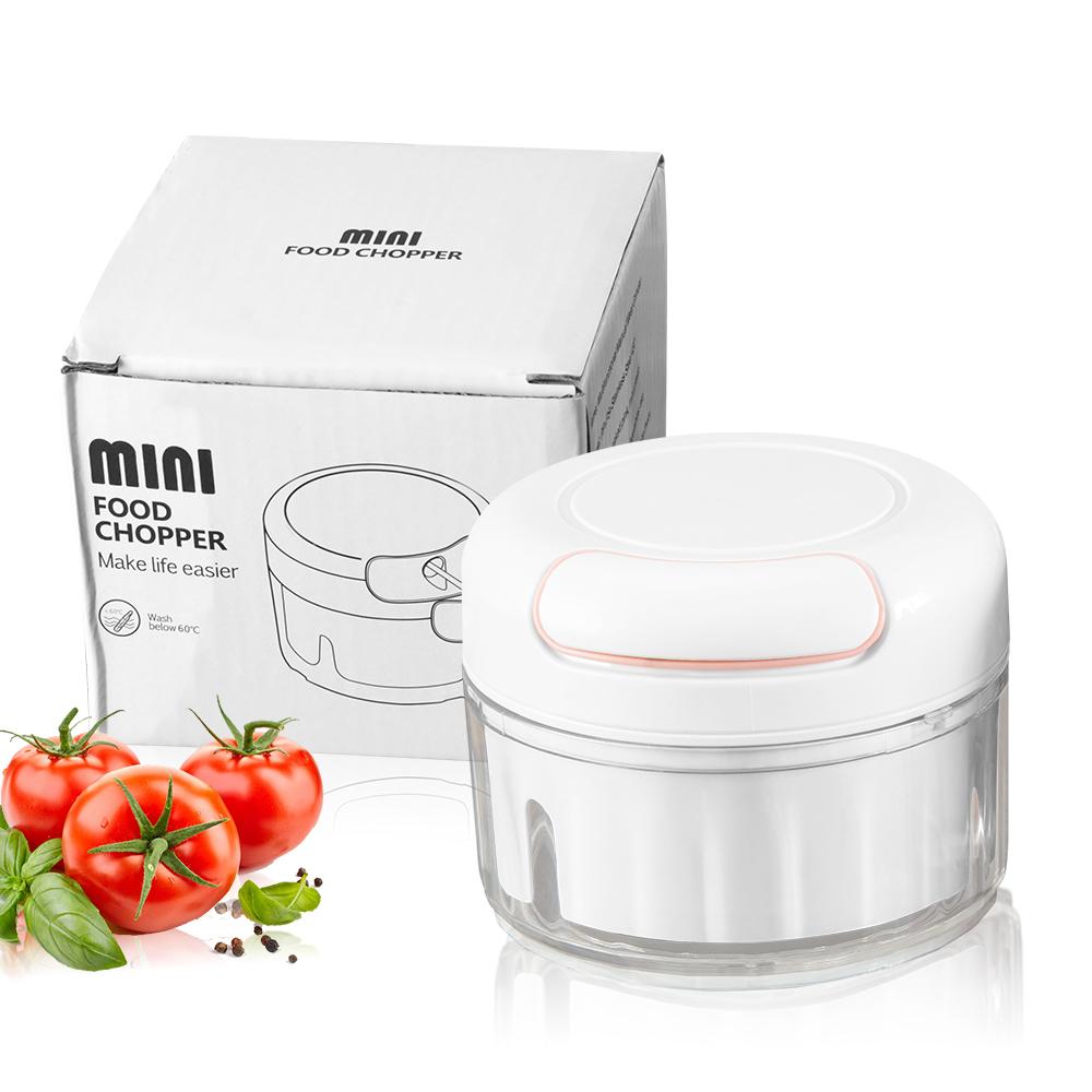 Buy Manual Meat Grinder Hand Pull Food Chopper Mincer String Pull Mixer ...