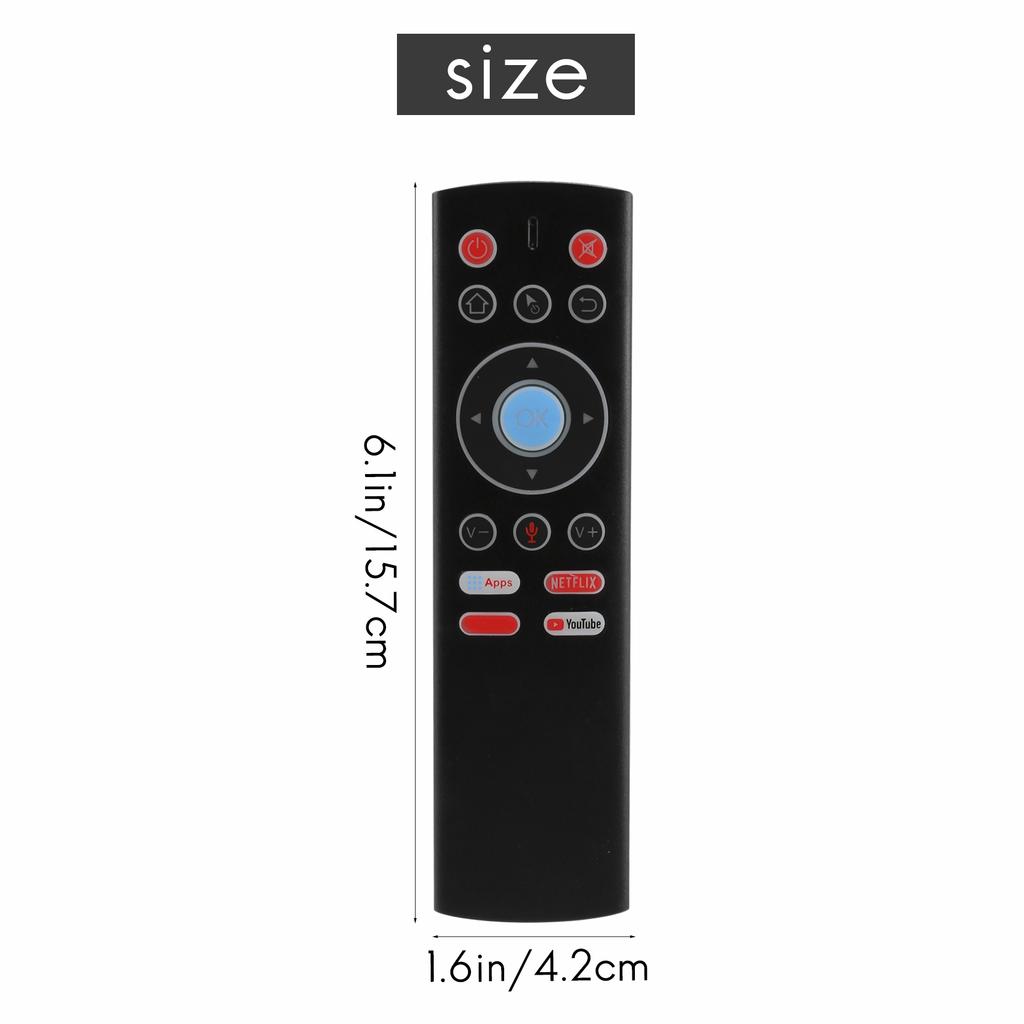 Buy T1 Voice Remote Control 2 4G Air Mouse Infrared Learning Remote ...