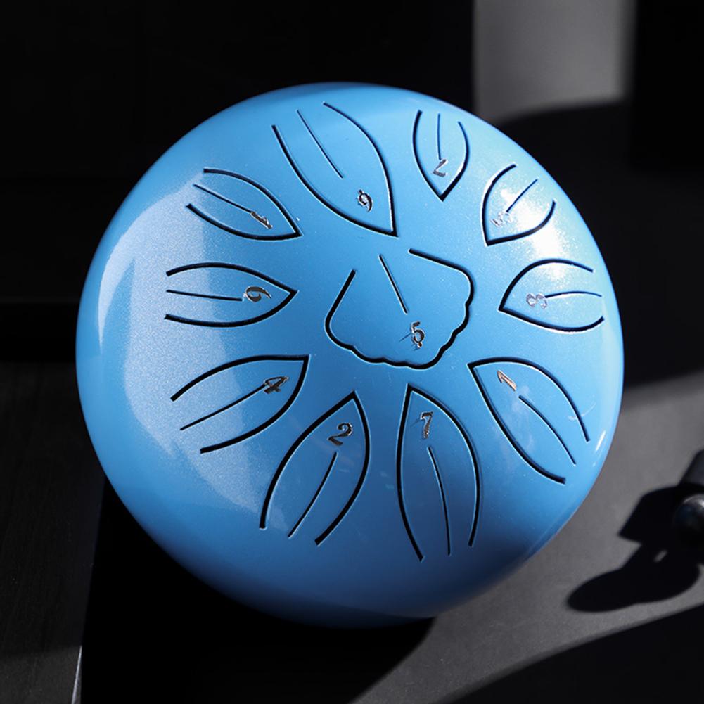 6inch 11 Notes Steel Tongue Drum with Mallets Sets Percussion ...