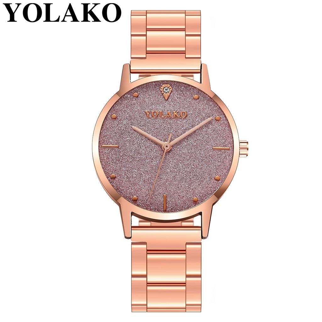 Buy YOLAKO Sleek Stainless Steel Minimalist Calendar Mesh Belt Men’s ...