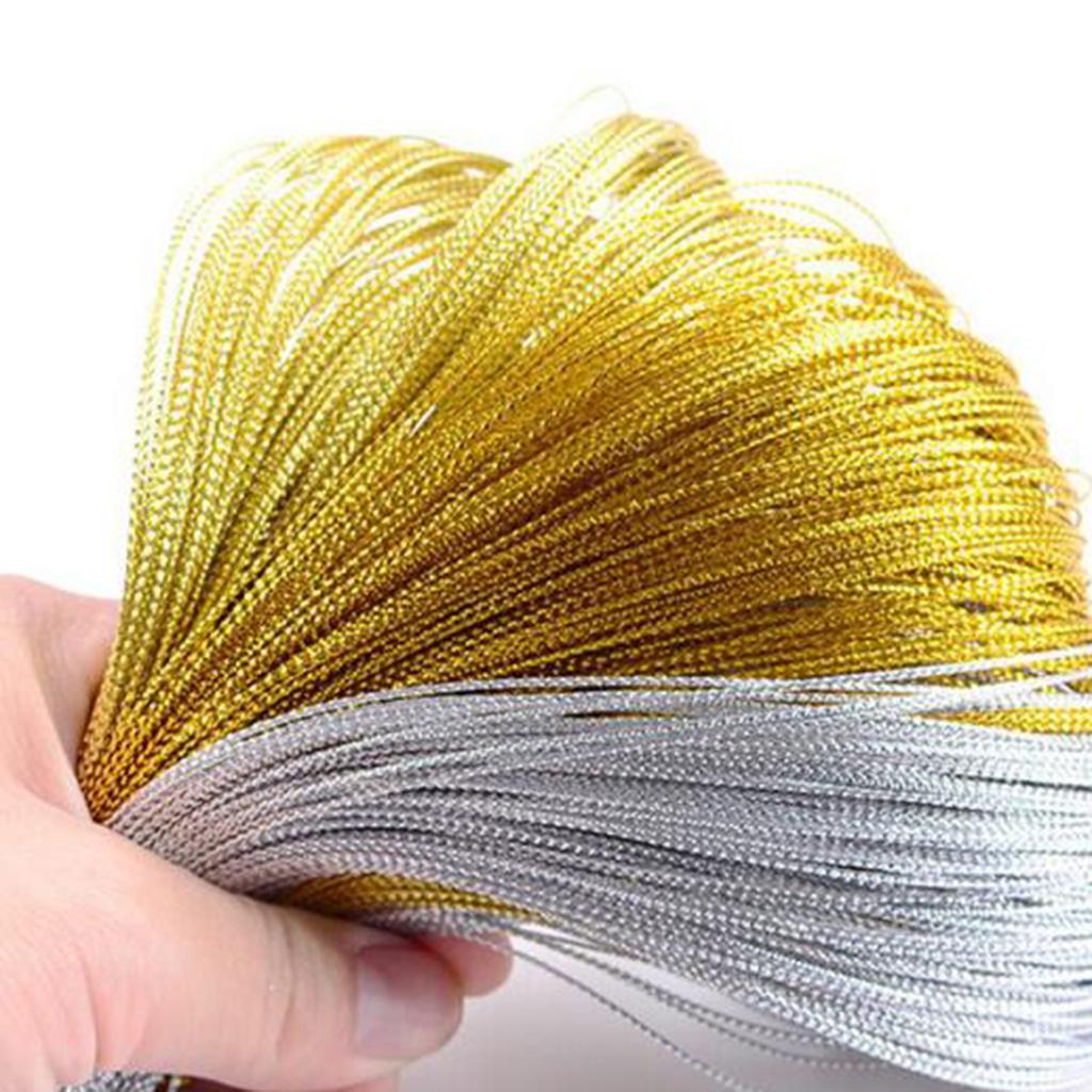 Buy Jewelry Braided Thread Metallic Cords Jewellery Making Accessory ...
