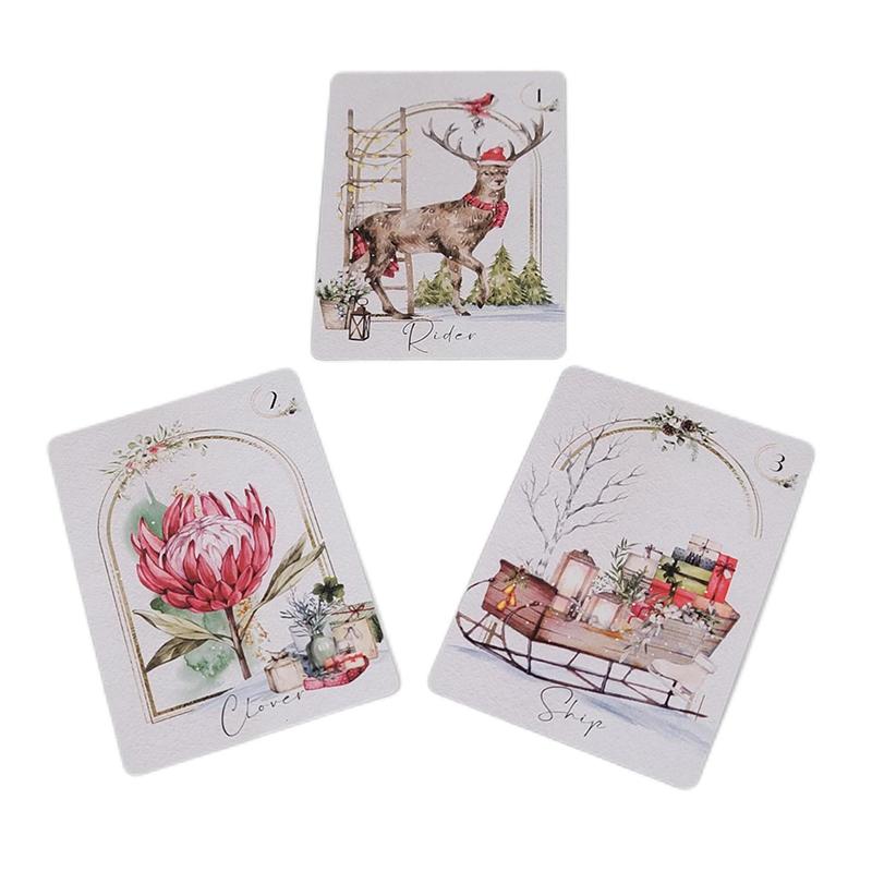 Cheap Christmas Oracle Deck Tarot Card Prophecy Divination Family Party ...