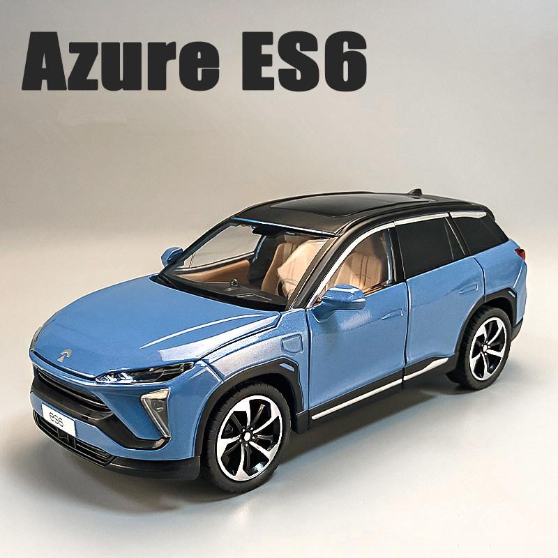 1:24 NIO ES6 Alloy New Energy Car Model Diecasts Simulation Collection ...