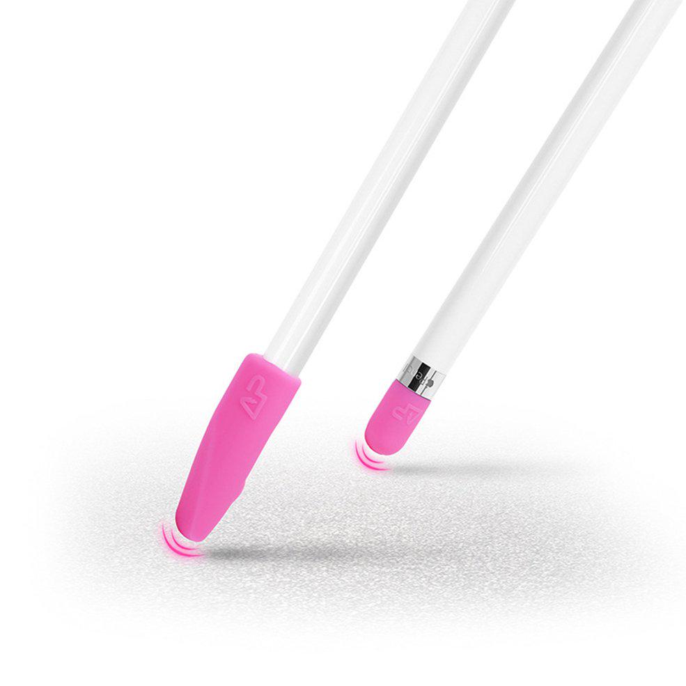 Buy 4PCS/SET Silicone Protective Cover Case For Apple Pencil Cover Cap ...