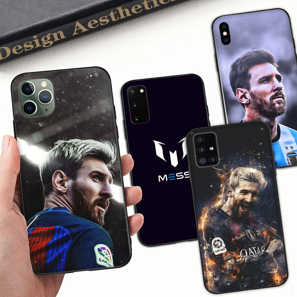 Buy A-34 Messi Soft Case for iPhone 6 7 8 11 13 12 14 Xiaomi Redmi Note ...