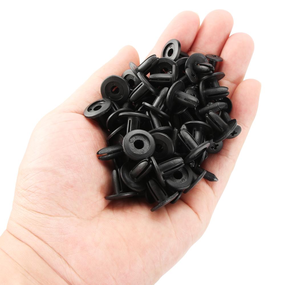 Cheap 50PCS 6mm Car Fastener Clip Bumper Fender Liner Rivet for Volvo ...