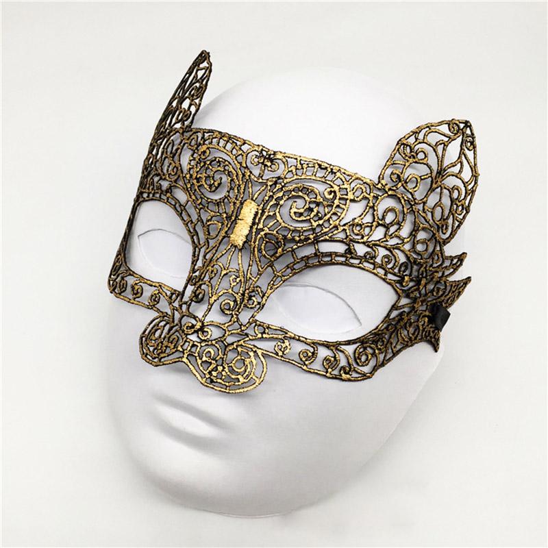 Buy Sexy Women Lace Half Face Eye Mask Masquerade Party Ball Prom ...