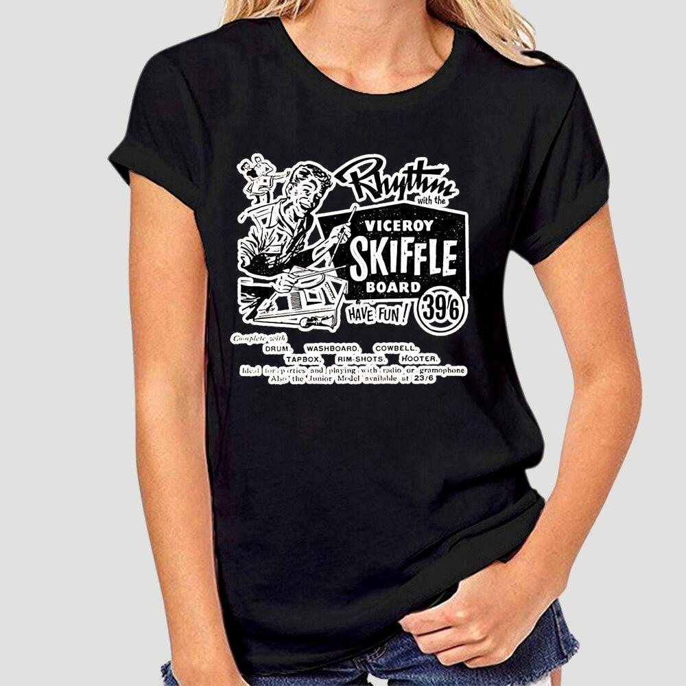 Buy 100% Cotton Short Sleeve O Neck Skiffle Board T Shirt, Vintage 50'S ...