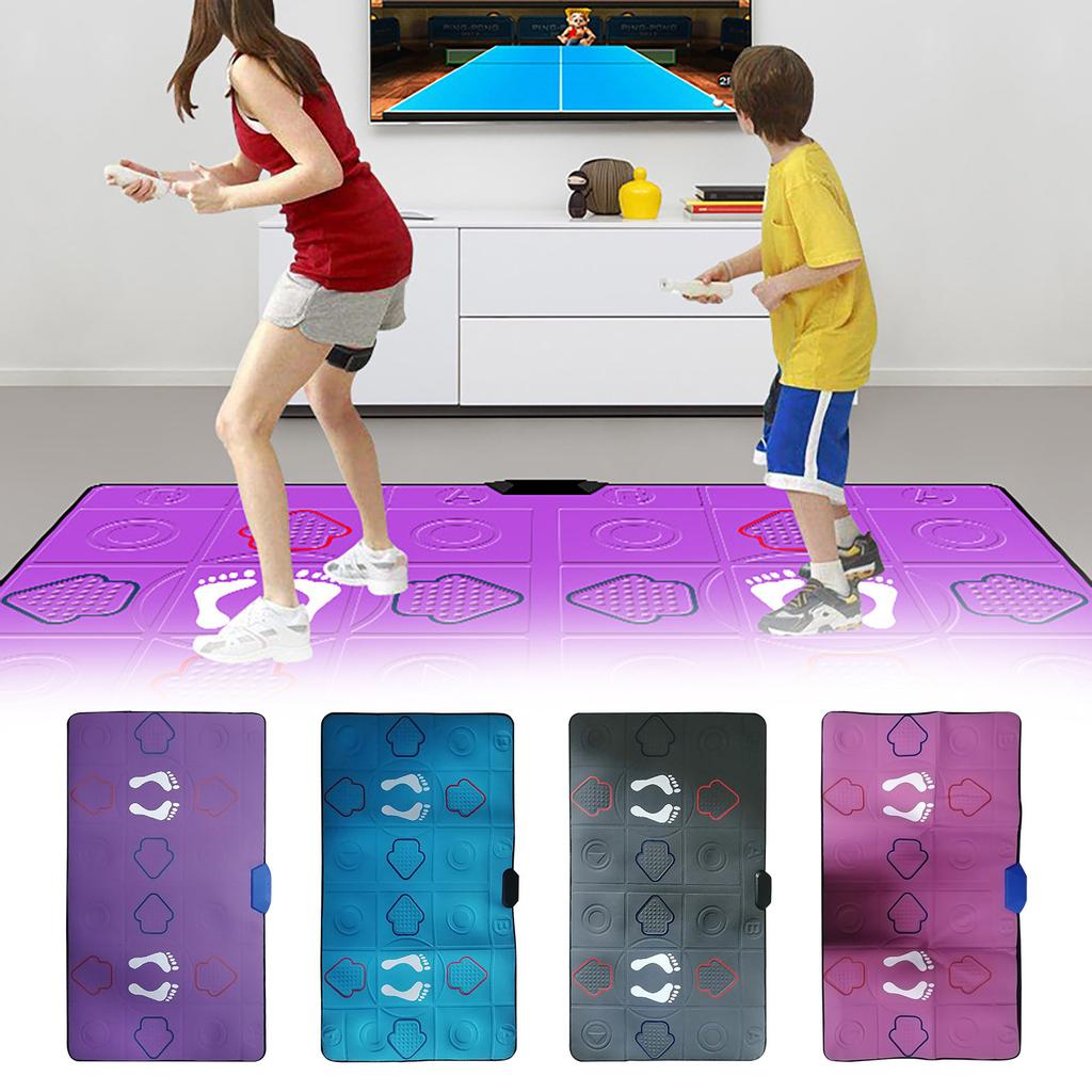 Buy Double User Dance Mats Non-Slip Dance Step Pads Sense Game English ...