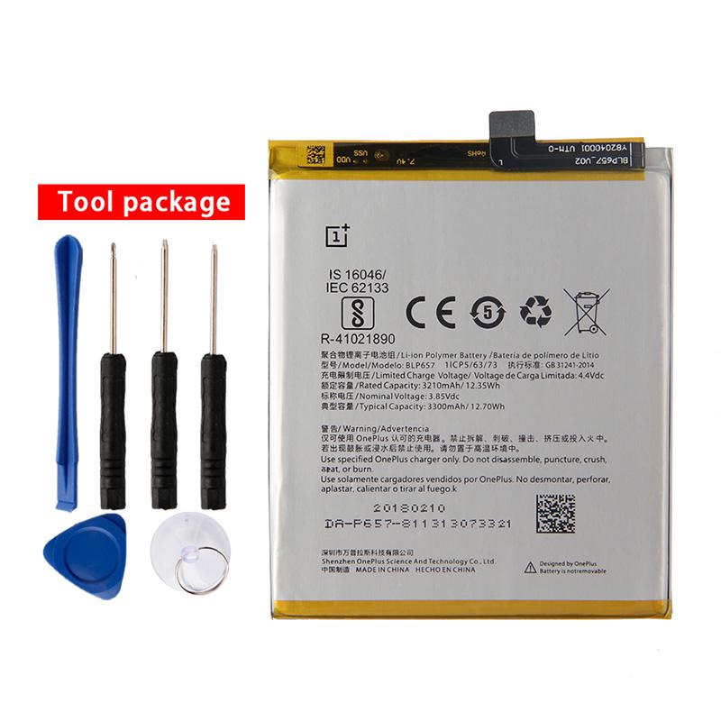 Cheap Original High Quality BLP657 Phone Battery For One Plus 6 One ...