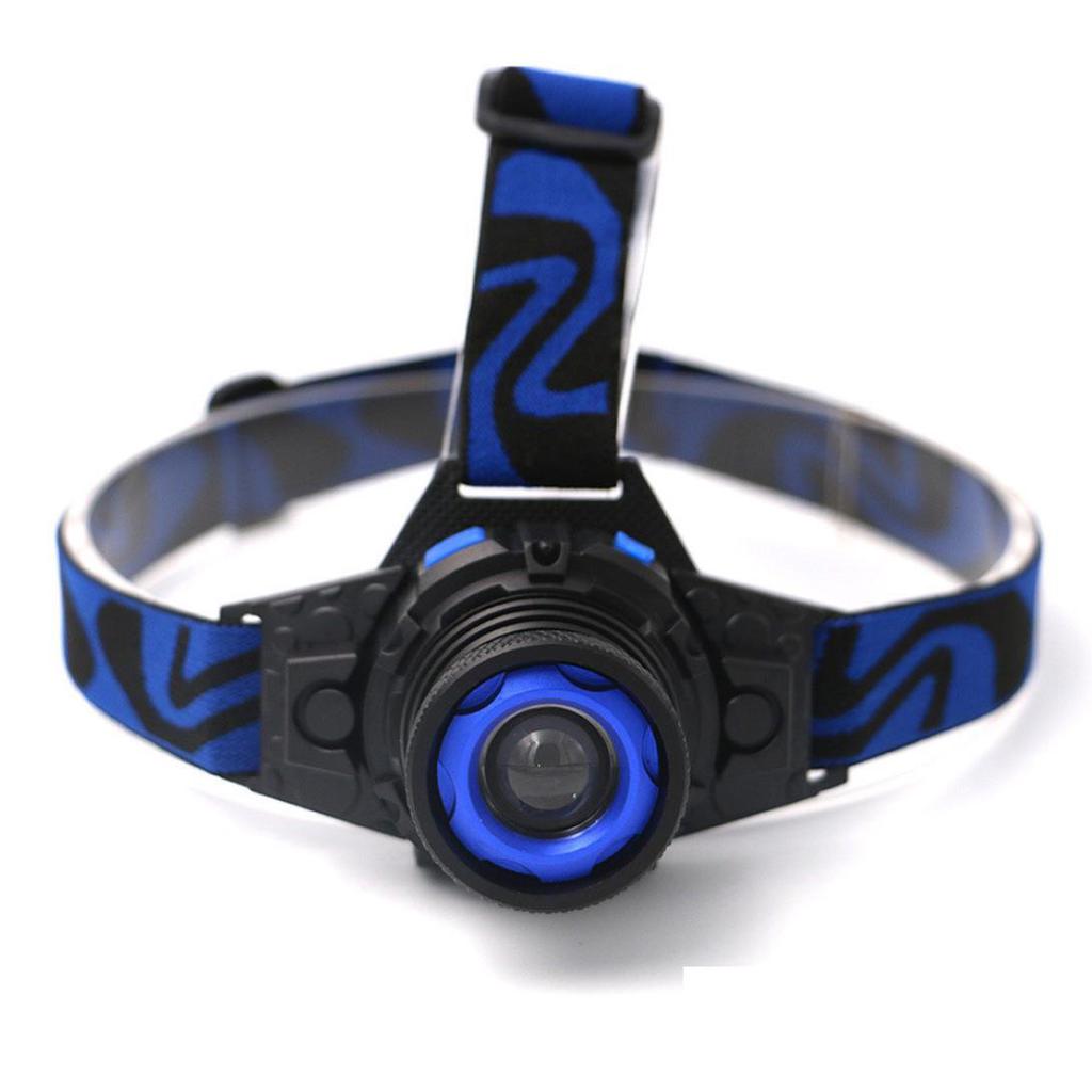 Buy Tactical Headlight Cree XM-L Rechargeable T6 LED Headlamp+Charger ...