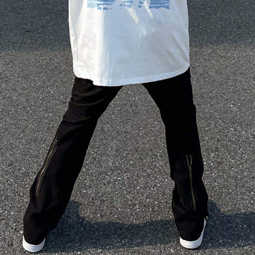 Buy Retro Straight Multicolor Men Pants Pocket Design Casual for Daily ...