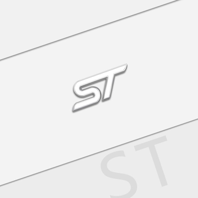 Cheap Auto Metal ST Lettering 3D Badge Decals Car Steering Wheel ...