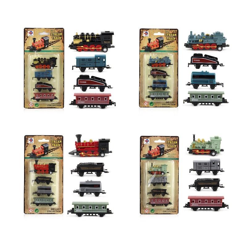 Cheap Toy Car Vehicles Retro Steam Train Pull Back Model Train Kids ...