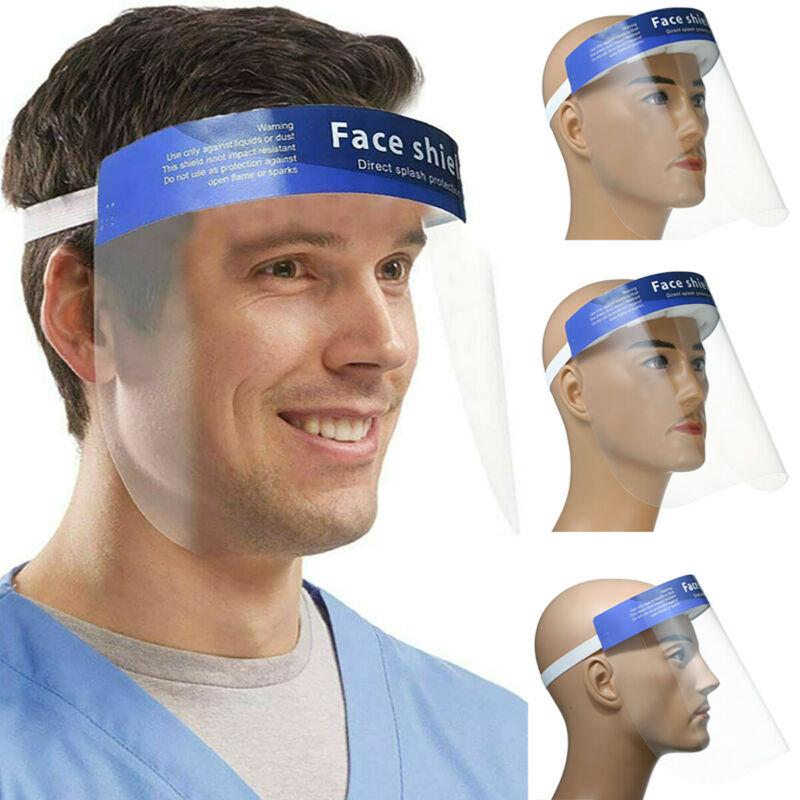 Full Face Covering Anti-fog Safety Shield Tool Mask Clear Glasses Eye ...