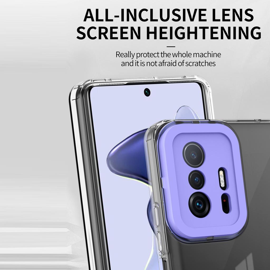 For Xiaomi Mi 11T / 11T Pro Transparent Candy TPU Phone Case(White ...