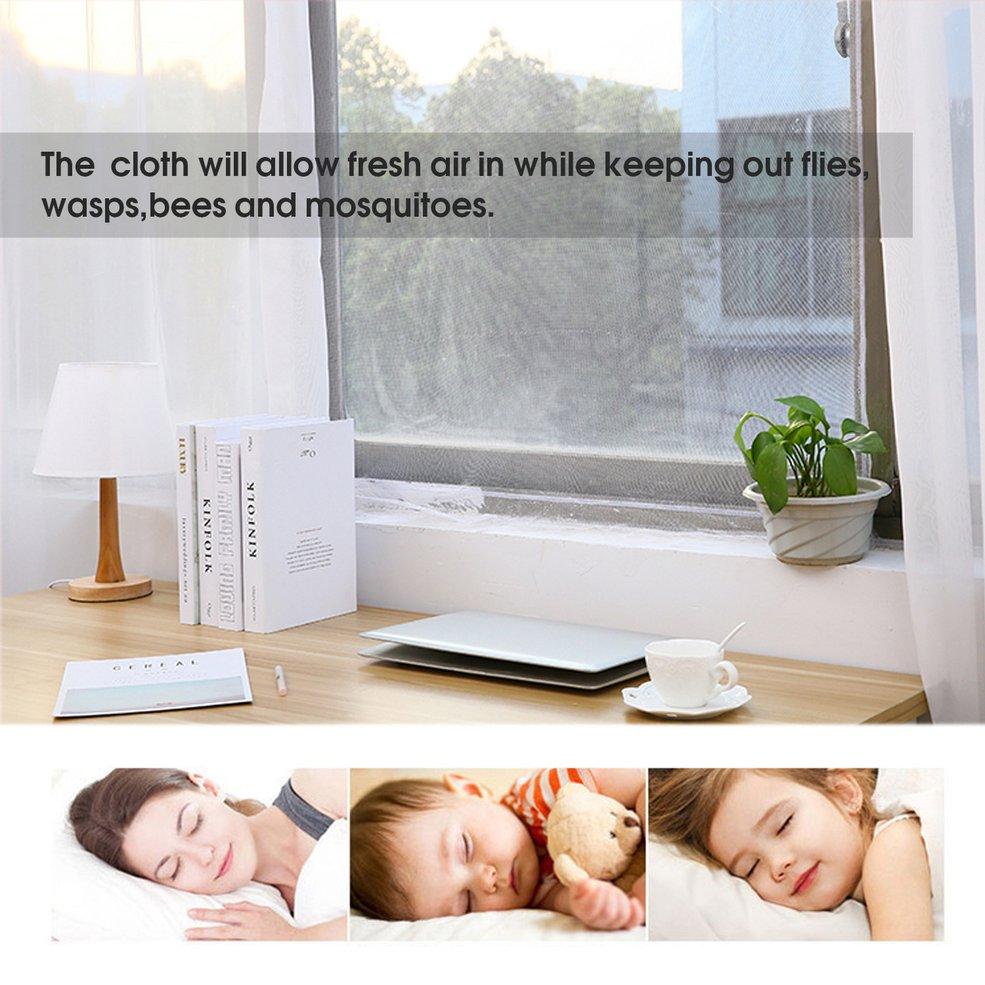 Buy Icoco Kewl Mosquito Door Deluxe Easy Window Net Mesh Cloth Curtain ...