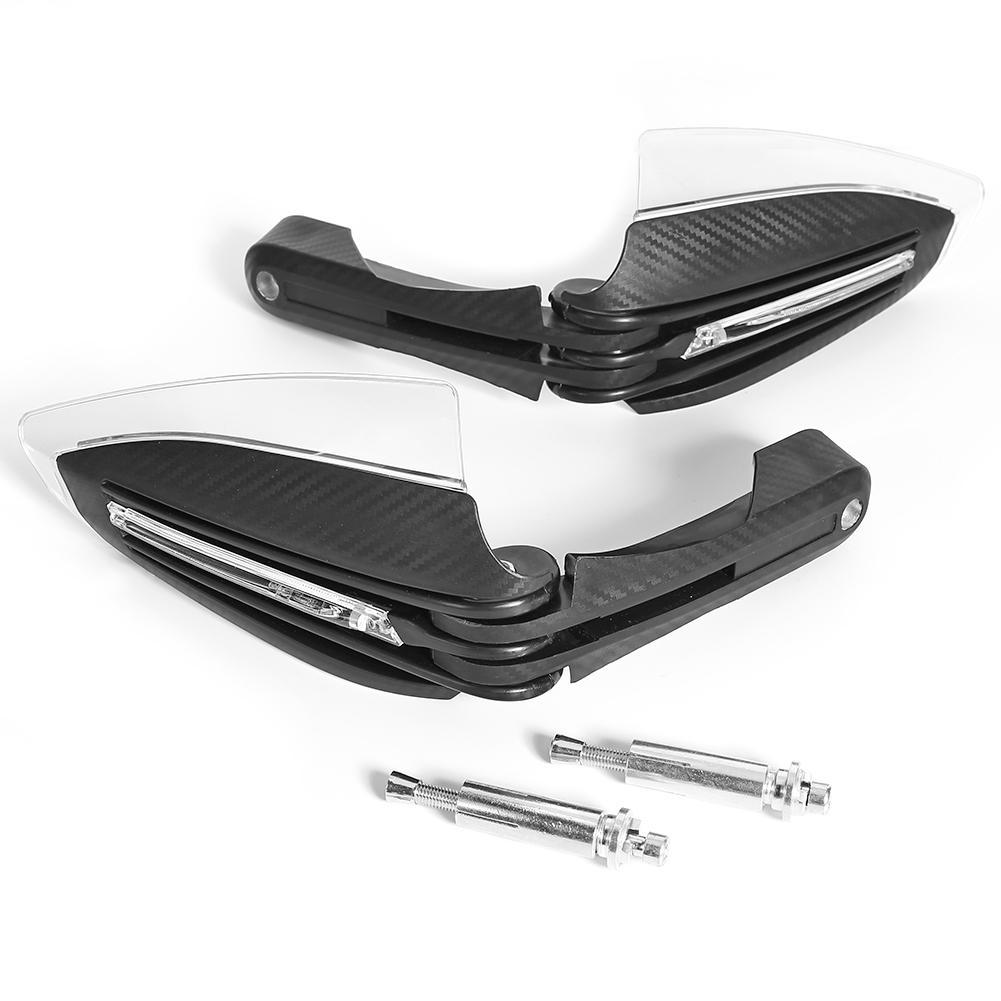 Buy 1 Pair Motorcycle Hand Guard 22mm Handlebar Handguard W/ Turn ...