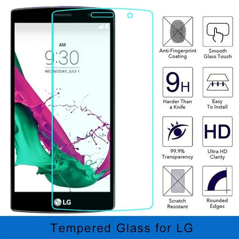 Smartphone Front Film Tempered Glass for LG Q6 Q7 Q8 2018 Q9 Q60 Toughed Screen Film for LG ...