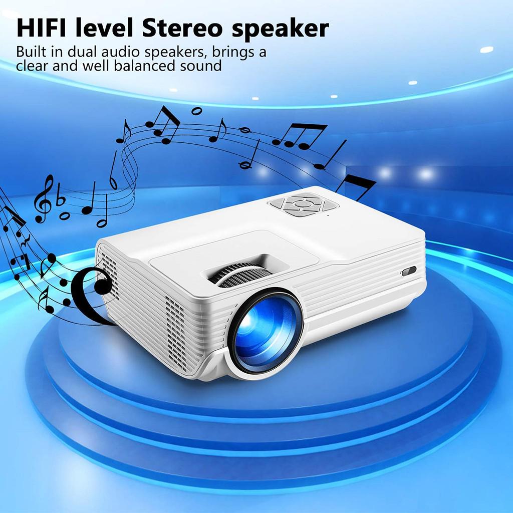 Buy Intelligent 4 Inch 1080P Support 3000 Lumens LED Video Projector at ...