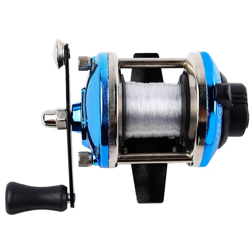 Mini Ice Fishing Rolling Reels Line Drum Wheel Ice Liner Fishing Tools ...