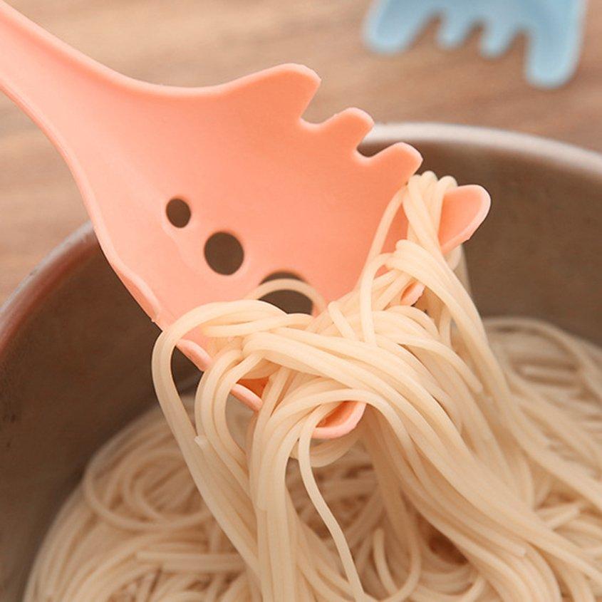 ICOCO LULU Long Handle Spaghetti Pasta Spoon Cooking Eating Tools ...