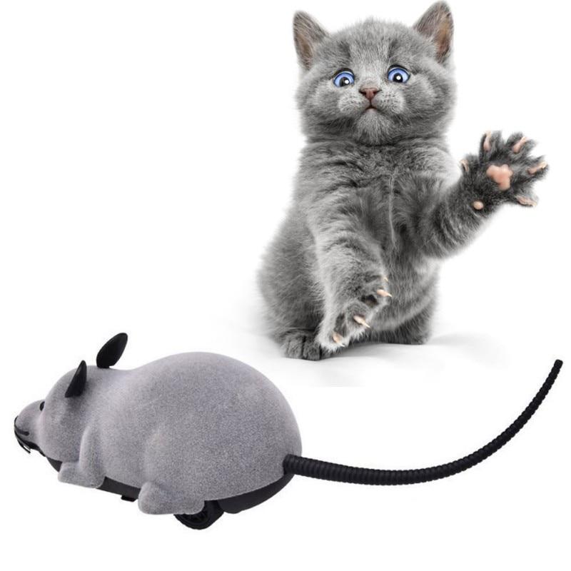Buy Cat Toy Wireless Remote Control Mouse Electronic RC Mice Toy Pet ...