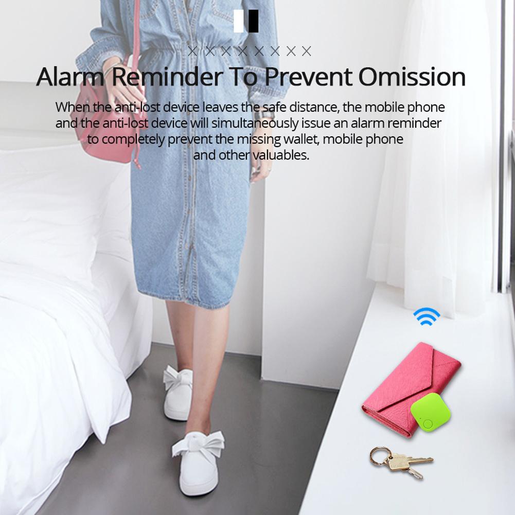 Buy Universal Mini Square Car Tracker Bluetooth-Compatible Anti-Lost ...